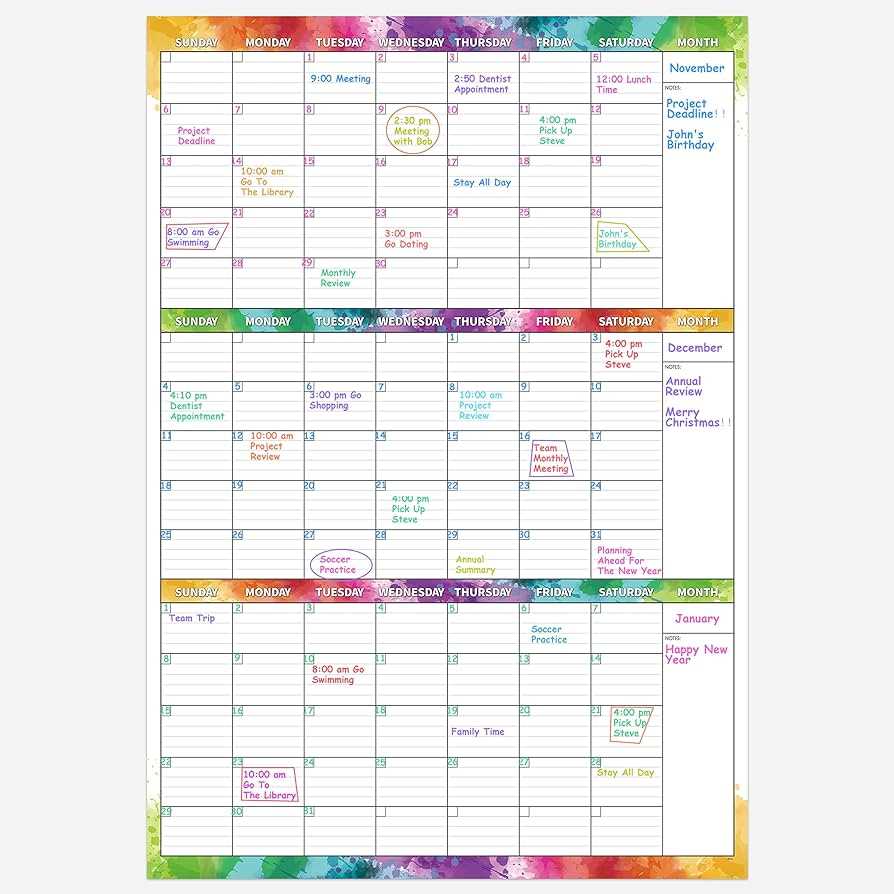 Download AM PM Monthly Calendar Template For Effective Planning